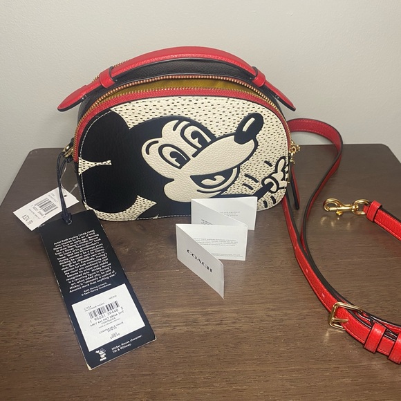 Coach | Bags | Nwt Coach Disney Mickey Mouse X Keith Haring Serena Satchel | Poshmark